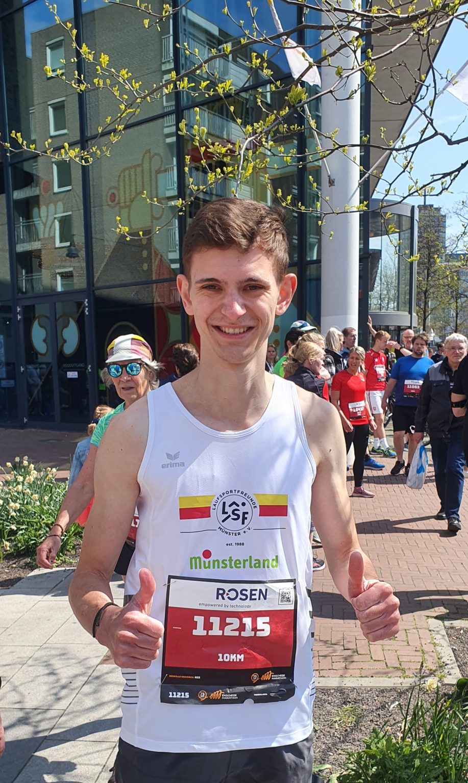 Antonia Rewer und Marcel Hier bleiben in Enschede unter 3 Stunden ...